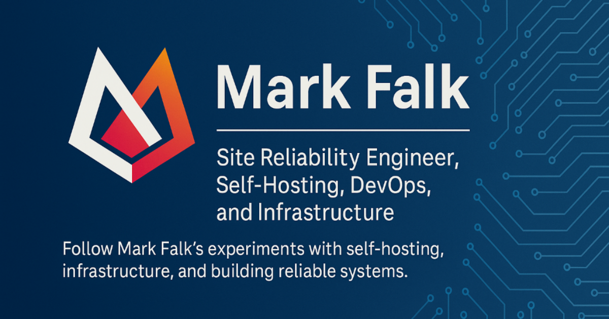 Bluesky PDS Setup Notes - Unraid | Mark Falk